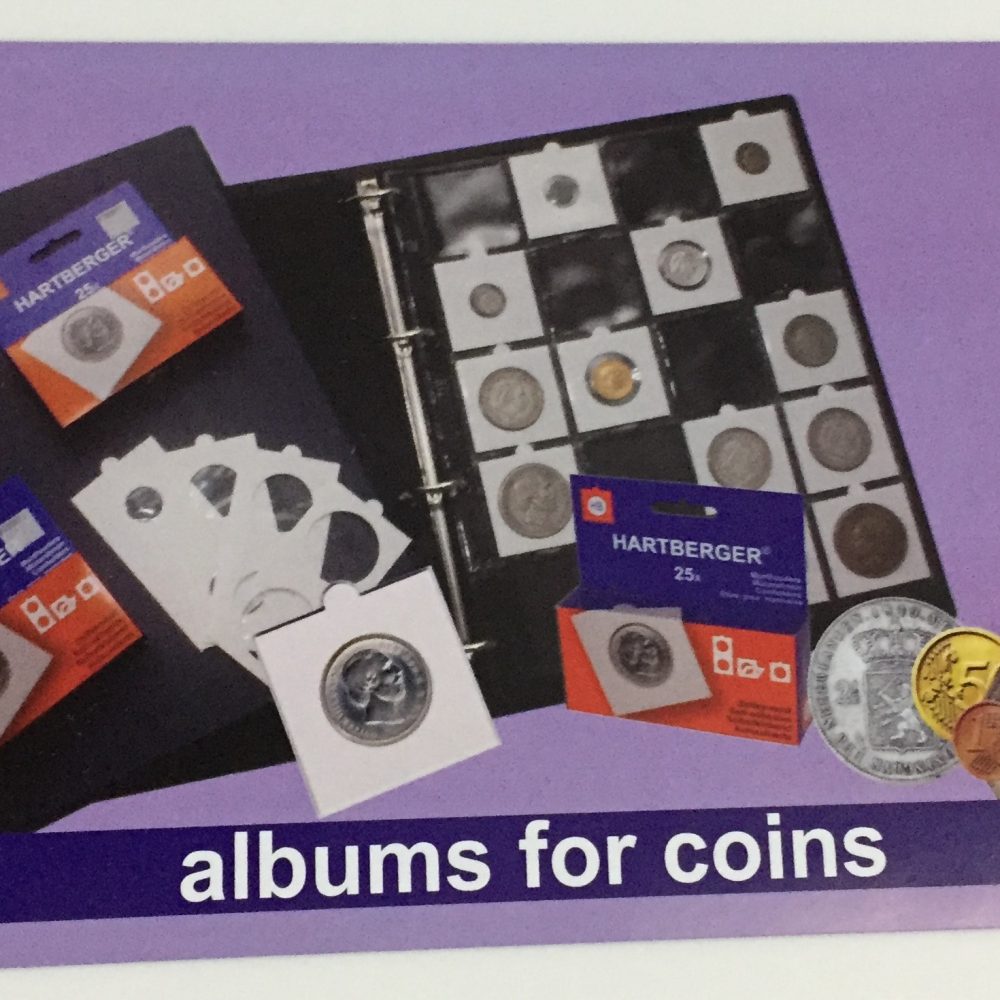 Hartberger Coin Mounts - Bexley Stamp and Coin Accessories