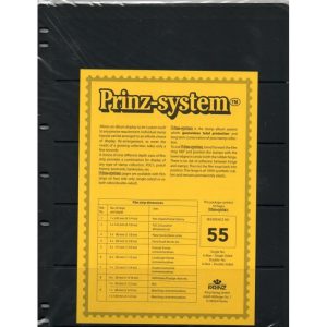PRINZ Double Sided Stock Sheets - Bexley Stamp and Coin Accessories