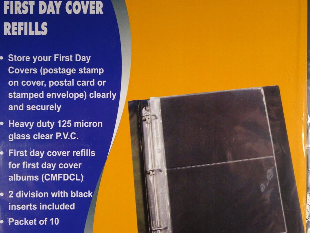First Day Cover (FDC) Album Refill Pages - Bexley Stamp and Coin ...