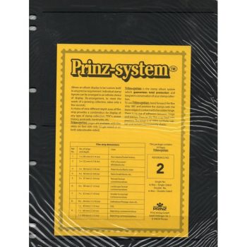 PRINZ Single Sided Stocksheets - Bexley Stamp and Coin Accessories