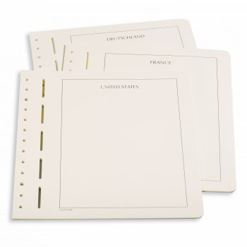 Stamp Album Pages - Blank - Bexley Stamp and Coin Accessories