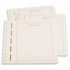 Stamp Album Pages - Blank - Bexley Stamp and Coin Accessories