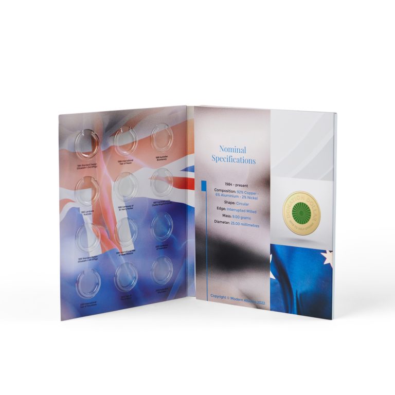 Australian Coin Folders - by Modern Albums - Bexley Stamp and Coin ...