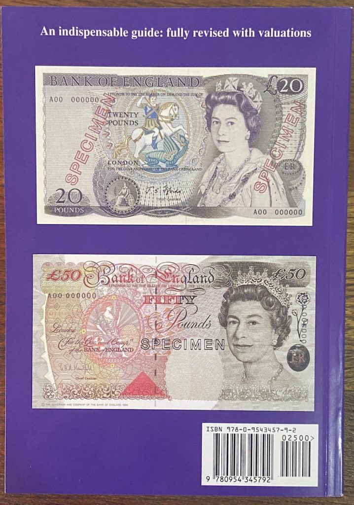 English Paper Money - Pam West, 10th edition - Bexley Stamp and Coin ...